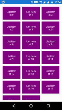 Grid View In Xamarin.Forms Using FlowListView
